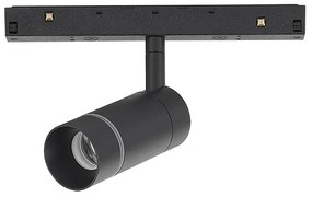 Mantra Magneto 48V Split, černý spot LED 7W 3000K 38°, on/off, průměr 4,3cm