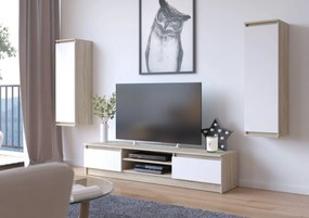 TV stolek Ronon 160 cm sonoma/bílý
