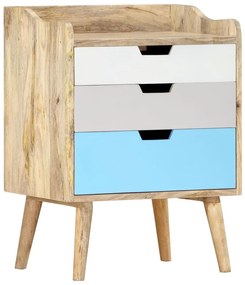 Noční stolek 47 x 35 x 63 cm masivní mangovníkové dřevo 286480