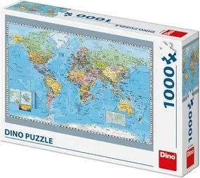 DINO Politická mapa světa / 1000 dílků / od 15 let