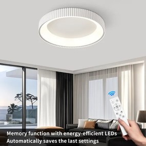 BRILAGI - LED Stmívat. stropní svít. FALCON MODERN LED/54W/230V 60 cm bílá + DO