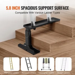 Ladder Levler 59,4 D × 29–45,7 cm H skládací stabilizátor nosné plochy