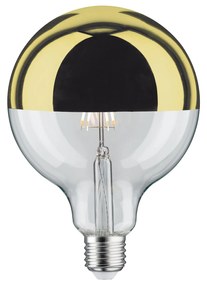 Paulmann 28678 LED žárovka se zlatým vrchlíkem, 6,5W LED 2700K E27 stmívatelná, výška 17,4cm