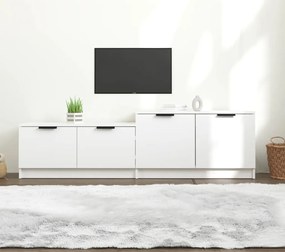 vidaXL TV skříňka 158,5x36x45 cm kompozitní dřevo [811490] Barva: Bílá