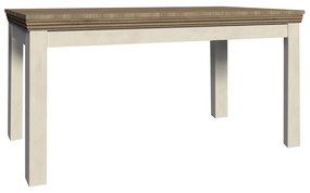 Kondela Jídelní rozkládací stůl, sosna skandinávská / dub divoký, 160-203x90 cm, ROYAL ST