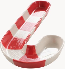 Porcelánový servírovací talíř Candy Cane
