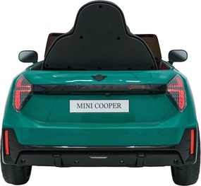 Elektrické autíčko Mini Cooper zelené