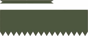 Okraj trávníku 50 ks 100 x 0,05 x 30 cm Studeně válcovaná ocel 3335791
