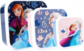 Svačinové boxy Ledové království - Frozen - sada 3 ks
