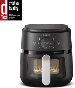 Philips 2000 Series Airfryer 2000 series, objem 4,2 l (stříbrná) NA221/00