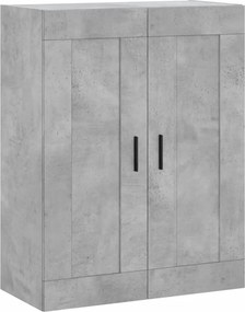 Skříň highboard betonově šedá 69,5x34x180 cm kompozitní dřevo 3199637