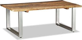 Konferenční stolek masivní recyklované dřevo 100 x 60 x 38 cm 244586