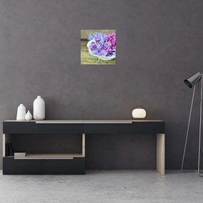 Obraz dekorace s levandulí (30x30 cm)