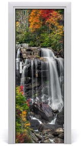 Fototapeta na dveře samolepící vodopád podzim 75x205 cm