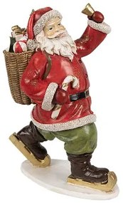 Dekorativní figurka Santa Clause s dárky Clayre &amp; Eef 6PR3947