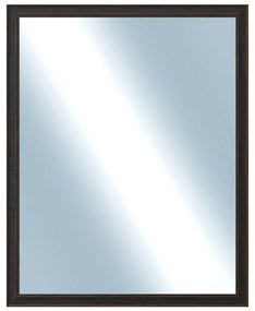 DANTIK - Zarámované zrcadlo - rozměr s rámem cca 80x100 cm z lišty ANDRÉ velká černá (3154)