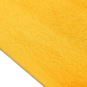Ručník FLOSS klasický styl 30x50 cm žlutý