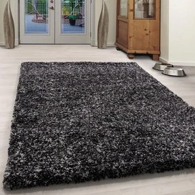 Kusový koberec Enjoy shaggy 4500 antrazit 120 x 170 cm