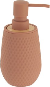 Dávkovač mýdla Tova, cappuccino/s dřevěnými prvky, 280 ml