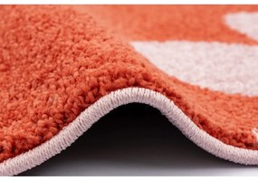 Červený/růžový dětský koberec 160x230 cm Lolly Coral – FD