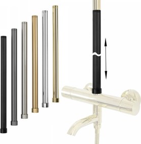 Prodloužení pro vanovou/sprchovou soupravu REA ø 25 mm - 50 cm, titan