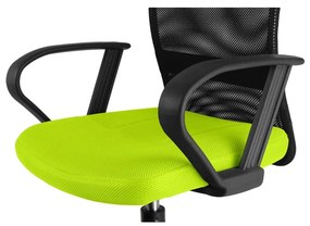 Dětská kancelářská židle NEOSEAT MONKEY černo-reflexní zelená