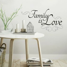 York Wallcoverings Samolepící nápis na zeď FAMILY IS LOVE