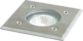 RED R13439 ORBU SQ 10 zápustná nerezová ocel 230V LED GU10 15W IP67 - RED - DESIGN RENDL