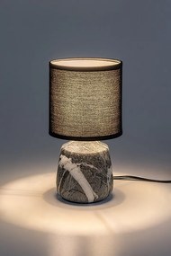 Rabalux Černá stolní lampa Nalisa pro žárovku E14 74066