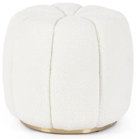 BIZZOTTO puf KAROLINA bílý 0721638