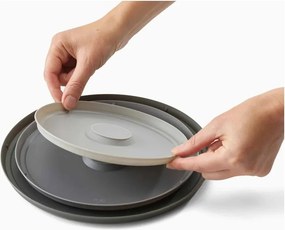 Nerezové mísy v sadě 4 ks ve stříbrné barvě ø 28,5 cm Nest Prep&amp;Store – Joseph Joseph