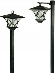 2x Zahradní lampa Solarna Lampa vysoká 1,5 m Led