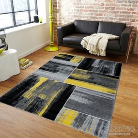 Breno Kusový koberec HAWAII 1350 Yellow, 80x150 cm, Vícebarevné/Žlutá