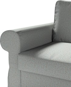Potah na pohovku IKEA Backabro 2-místná, rozkládací barva modrá látka pletený vzor