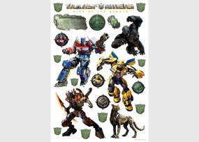 Dětská samolepka na zeď Transformers Útok | 42.5 x 65 cm | DDKM1671