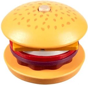 Montessori dřevěný hamburger Kruzzel 22673