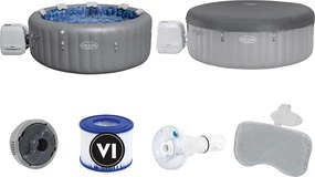 Bestway Nafukovací vířivka SANTORINI PRO 7, LED, aplikace, hydromasáž, pro 5-7 osob, 6001T J-6001T