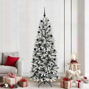 Umělý vánoční stromeček Bílá 210 cm PVC, plast, ocel a PE 3396058