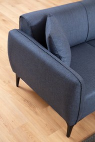 Hanah Home Dvoumístná pohovka BELISSIMO modrá 180 cm 560ARE1533