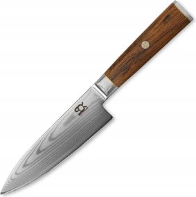 Nůž kuchyňský Chef/Gyuto 152 mm Sok Cocobolo White Damascus