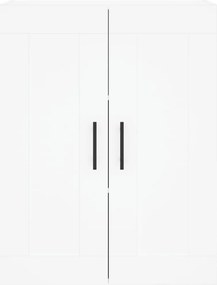 Skříň highboard bílá 69,5 x 34 x 180 cm kompozitní dřevo 3199833