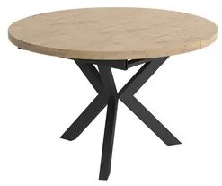 Jídelní stůl MONI - dub sonoma/černá