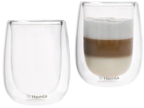 Homla Sada dvoustěnných sklenic CEMBRA 2ks 0,3l