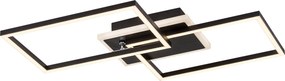 Rabalux Černé stropní LED svítidlo Athelstan 500mm 40W 71013
