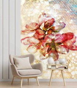 Gario Fototapeta Červené třešňové květy Materiál: Vliesová, Rozměry: 100 x 140 cm