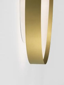 LED stmívatelné zlaté designové stropní svítidlo Roi