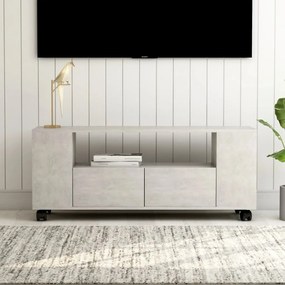 vidaXL TV skříňka 120x35x48 cm kompozitní dřevo [801349] Barva: Betonová šedá