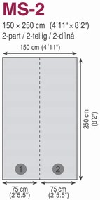 DIMEX | Vliesová fototapeta na zeď Abstrakt beton MS-2-0350  | 150 x 250 cm | černá, béžová, hnědá