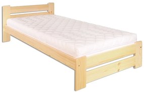 Drewmax LK146 100x200 cm - Dřevěná postel masiv jednolůžko