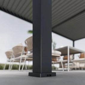 Rojaplast INTRO PLUS 4x3 m, hliník - volně stojící
